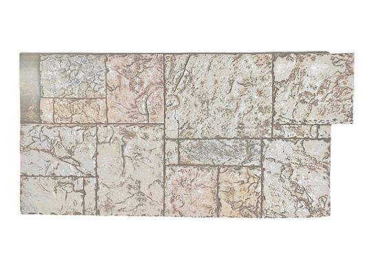 Hand Cut Block-Interlock-Cream Frost