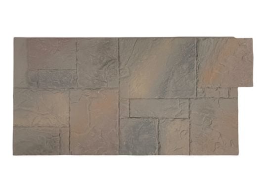 Hand Cut Block-Interlock-Natural Gray
