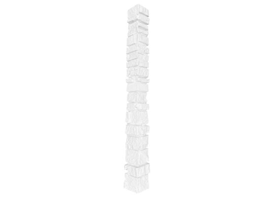Appalachian Stone Corner - White