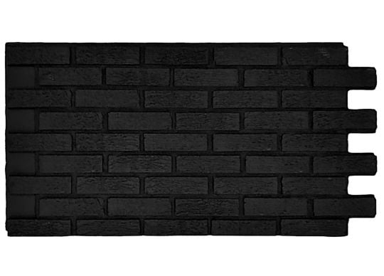 black brick wall texture