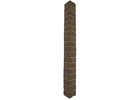 Lincoln Brick Corner - Pioneer Tan