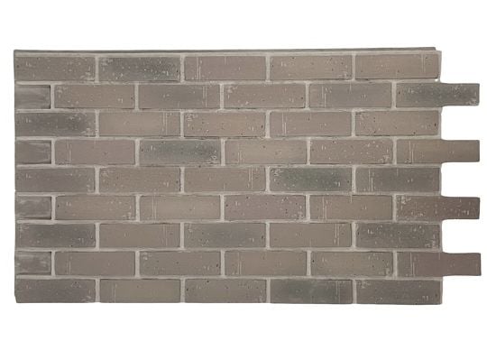 Colonial Tan Faux Modern Brick Interlocking Wall Panels