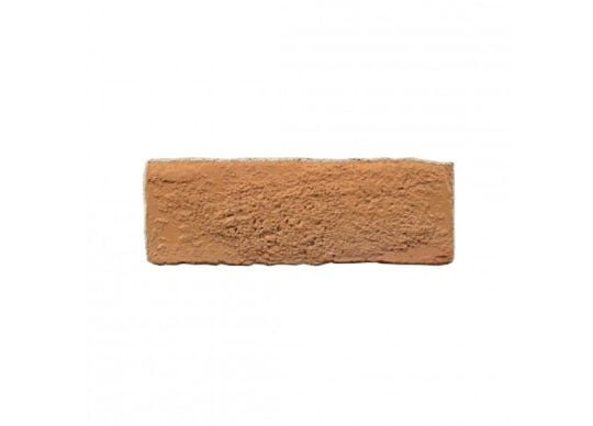 Burnt Orange Faux Rustic Single Brick Wall Panel