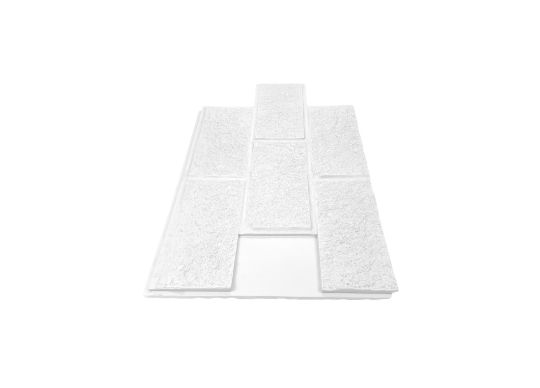 White Split Block Texture Architectural Masonry Blocks Colinwell