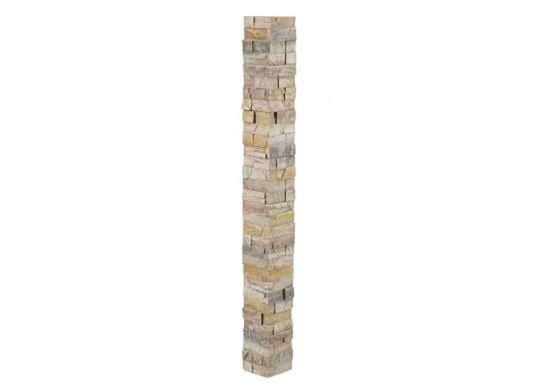 Stacked Stone Contemporary Select- Corner- Rose Frost