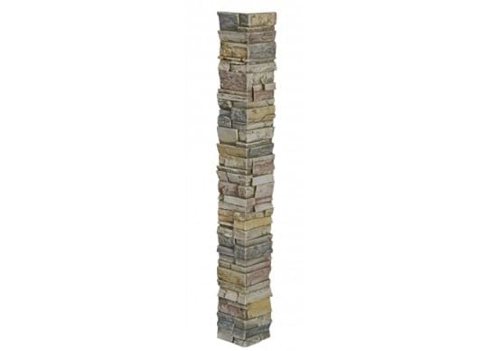 Stacked Stone Dry Stack Select- Corner- Cream Frost