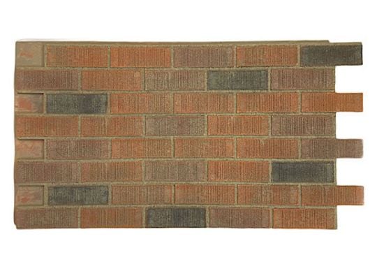 Old World Faux Tri-State Brick Interlocking Wall Panels
