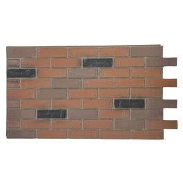 Old World Faux Modern Brick Interlocking Wall Panels