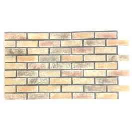 Sandstone Faux Smooth Brick Interlocking Wall Panels