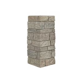 Rose Frost Faux Stonewall Architectural Corner