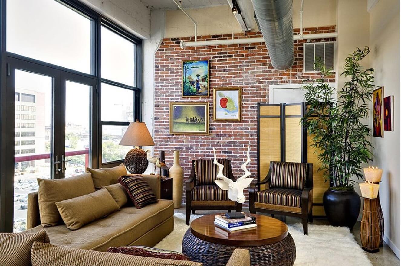 Brick Interior [Faux vs. Real]